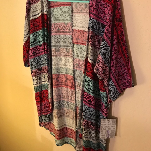 LuLaRoe | Shirts & Tops | Size 3 Lularoe Bianka Coverup New With Tags ...
